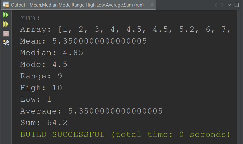 GitHub - DanerisMendoza/Mean-Median-Mode-Range-High-Low-Average-Sum