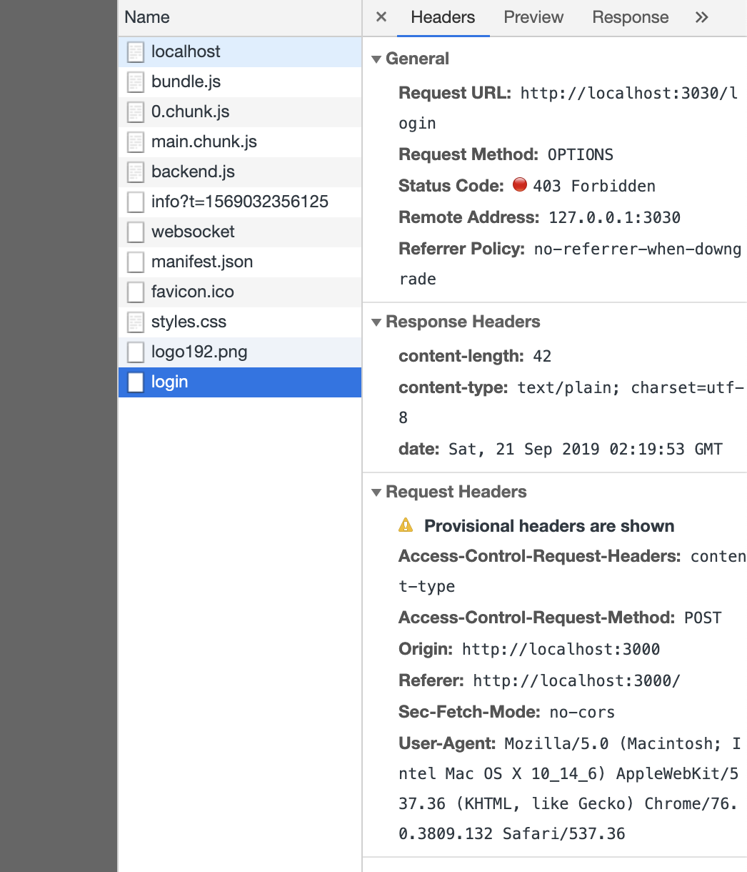 Cannot get CORS to work · Issue #271 · seanmonstar/warp · GitHub