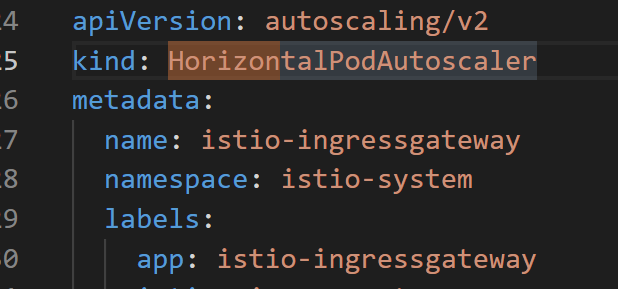 Failed To Update Resource With Server Side Apply For Obj Horizontalpodautoscaler Istio System