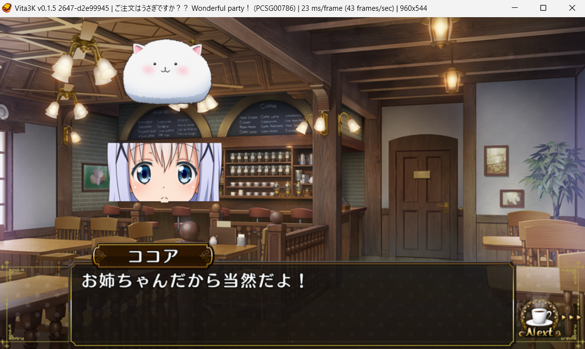 Gochuumon wa Usagi Desu ka?? [PCSG00786] · Issue #684 · Vita3K/compatibility · GitHub