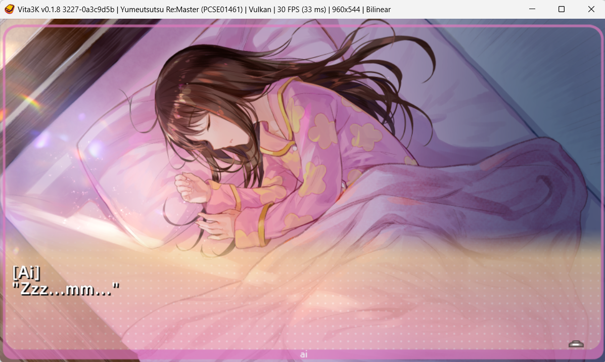 Yumeutsutsu Re:Master [PCSE01461] · Issue #1714 · Vita3K/compatibility ...