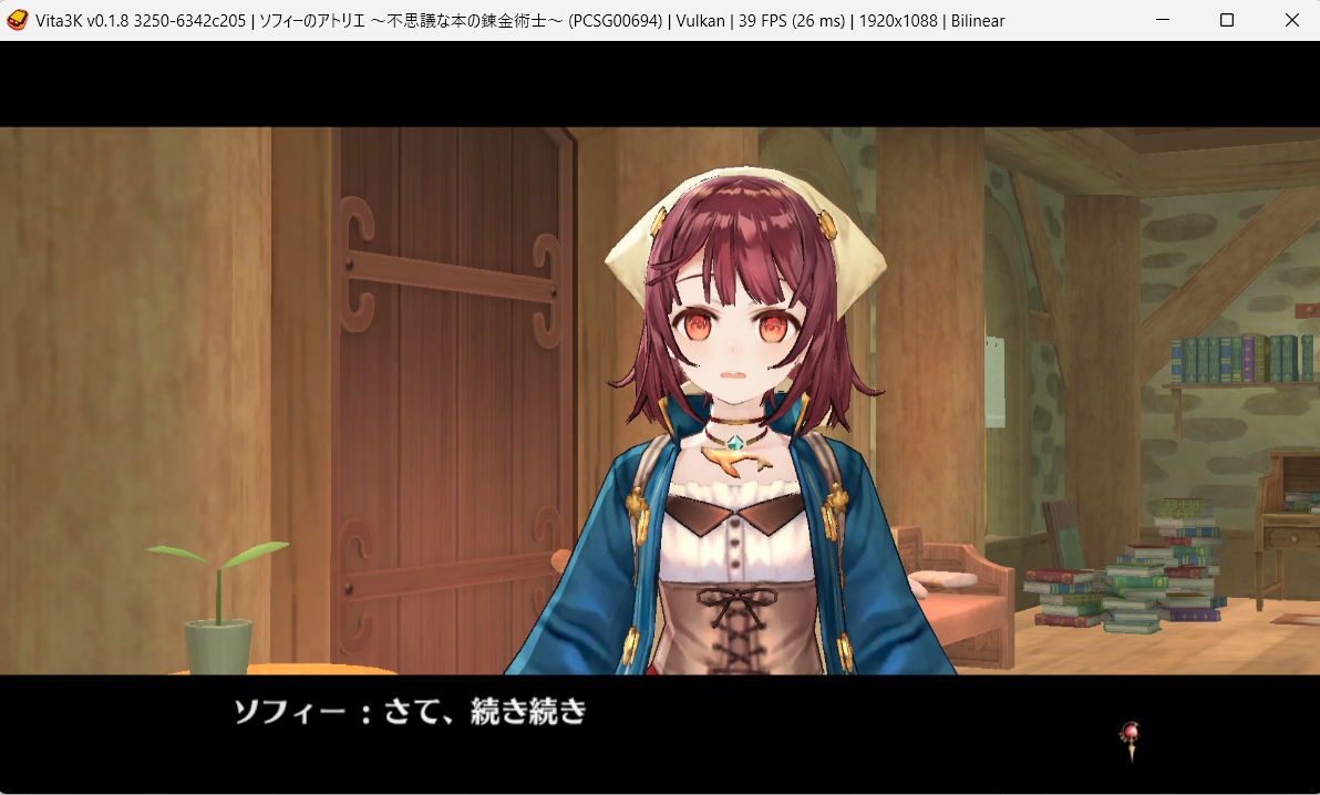 Atelier Sophie: The Alchemist of the Mysterious Book [PCSG00694] · Issue #1095 · Vita3K ...