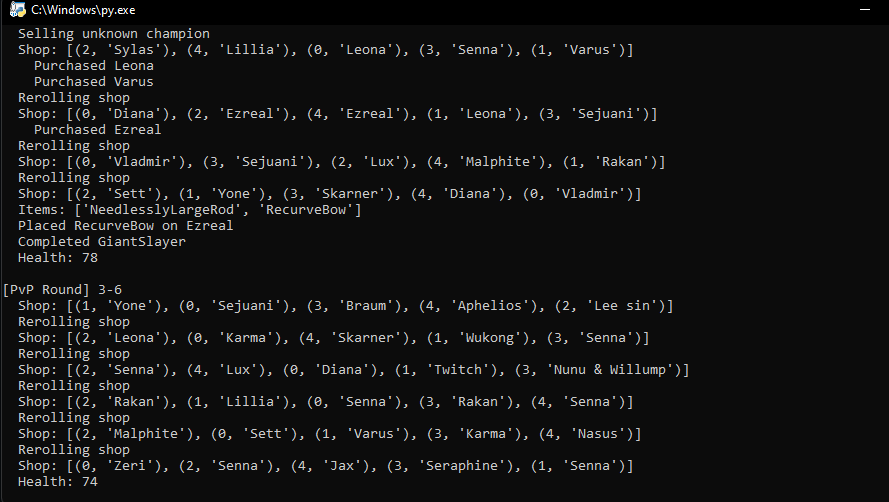 Not upgrading champs to two star when bench is full · Issue #101 · jfd02/TFT-OCR-BOT · GitHub