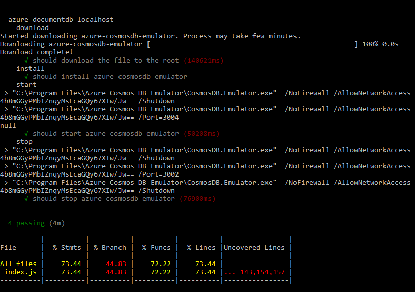 Github 99x Azure Documentdb Localhost Mock Documentdb For Local Development