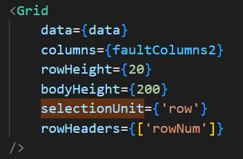 Not Working selectionUnit 'row' for react.grid · Issue #1719 · nhn/tui.grid · GitHub