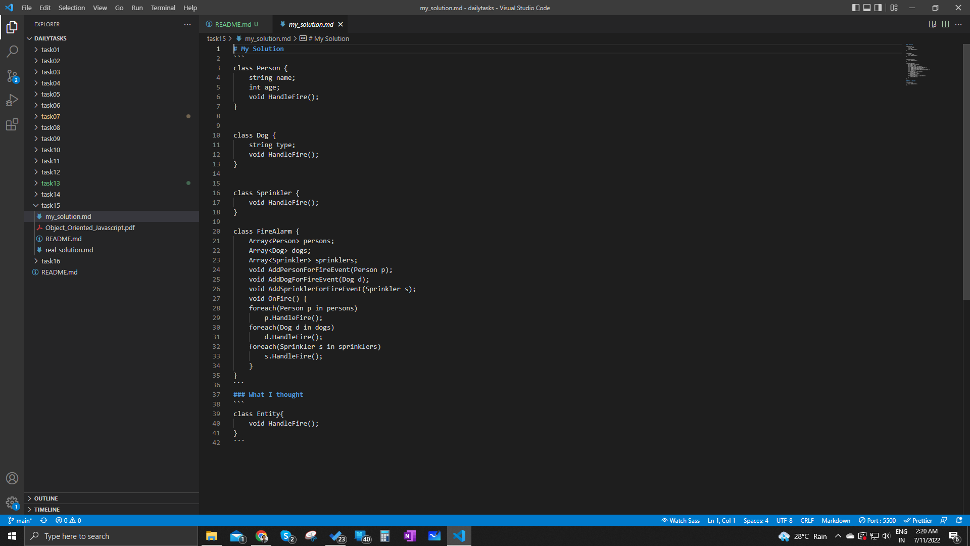GitHub - motidivya/dailytasks: Here will be all the daily tasks that i get