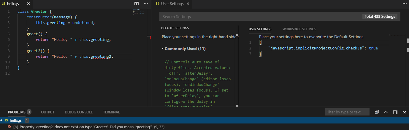 ES2015 class properties are not recognized by Monaco · Issue #824 ...