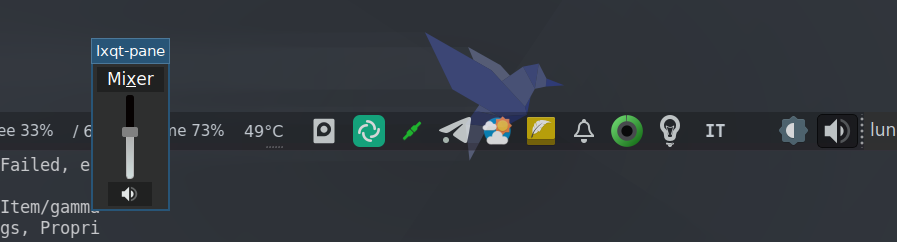 Plugin volume opens at center under wayland · Issue #1815 · lxqt/lxqt-panel · GitHub