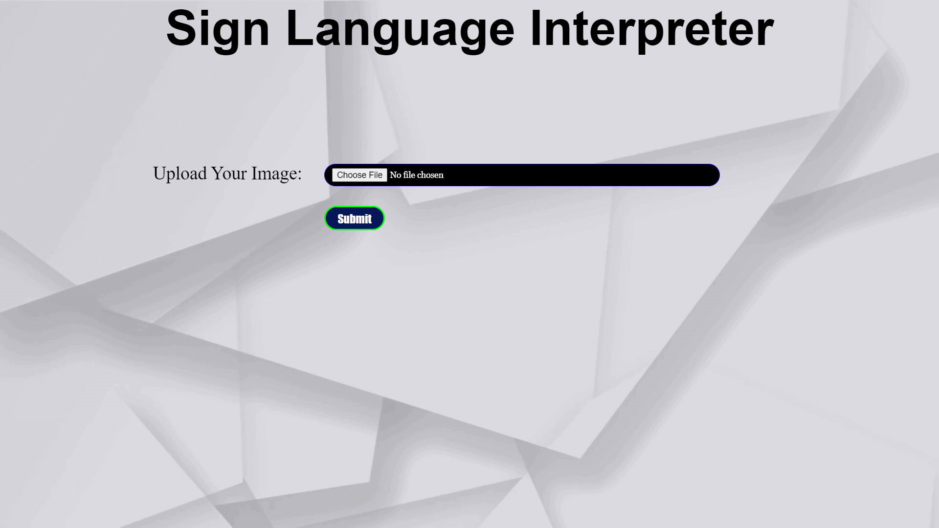 GitHub - Vaishnav469/Sign-Language-Interpreter: This App will detect ...