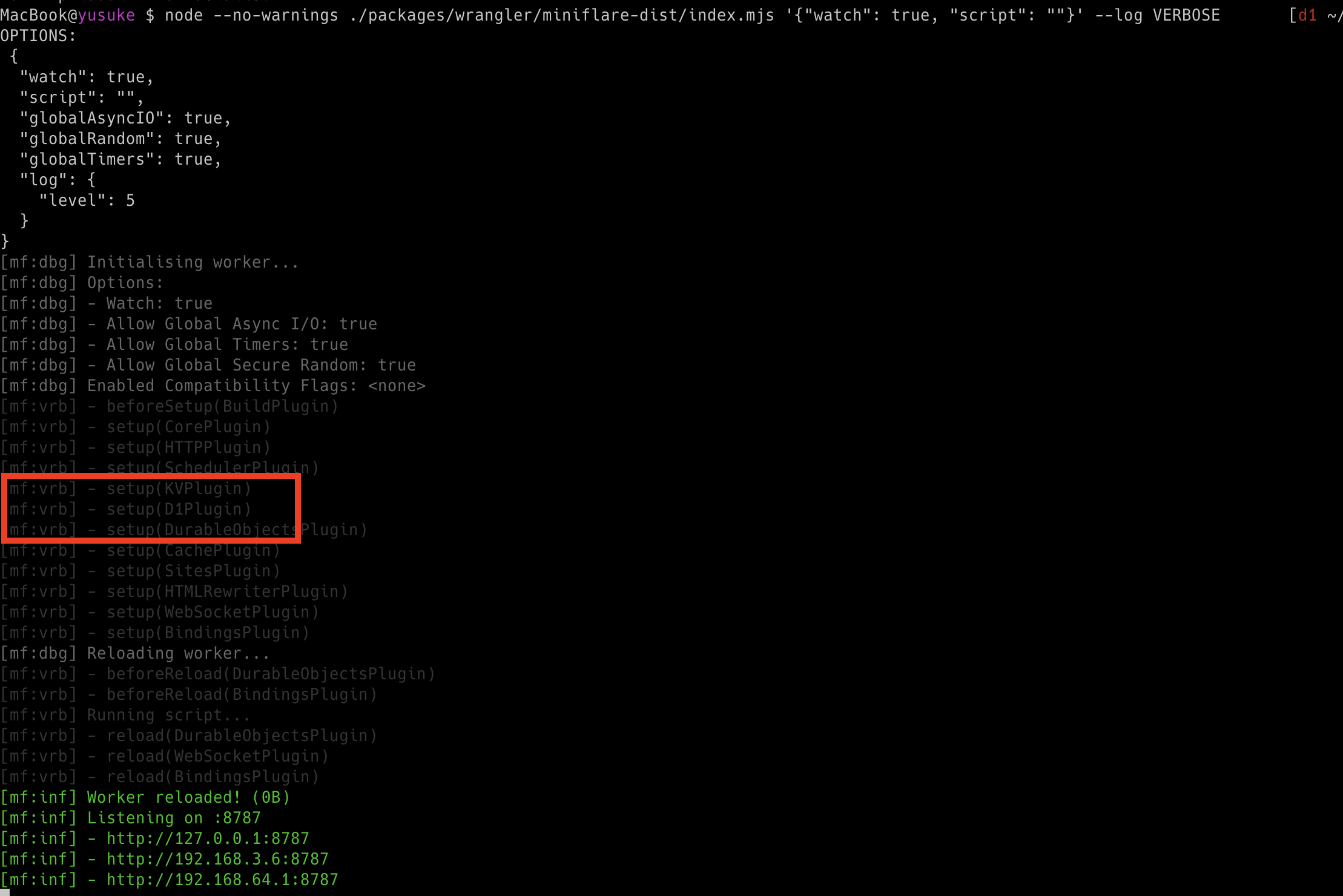 🐛 Bug Miniflare `d1plugin` Is Not Enabled · Issue 1531 · Cloudflare Workers Sdk · Github