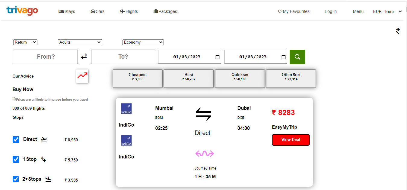 GitHub - ArjoshwaDmello/trivago-Clone-Project: Trivago is a hotel search with an extensive price ...