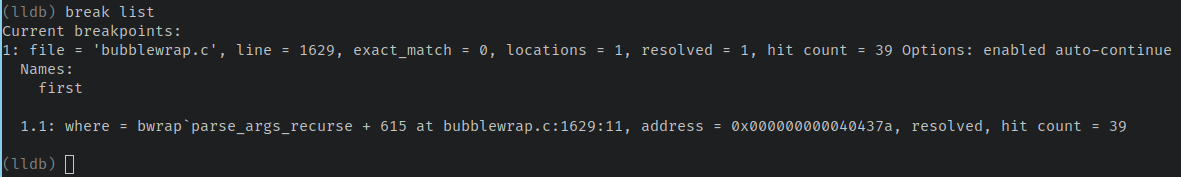 `bwrap` fails to parse arguments after a certain amount of them · Issue #520 · containers ...