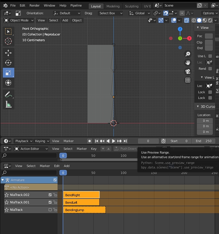 Send to Unreal - Exporting double the amount of Animations by Each NLA Strip unmuted in 2.90 ...