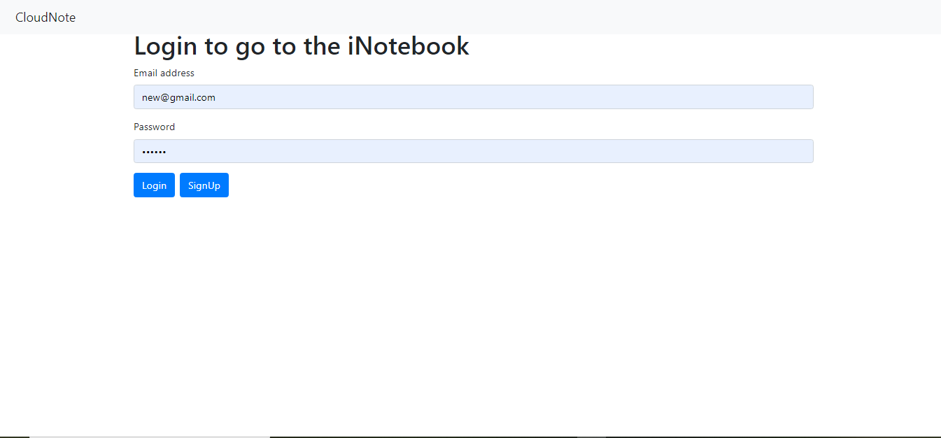 Github Absiemon Cloudnote A Mern App That Saves Your Daily Notes On