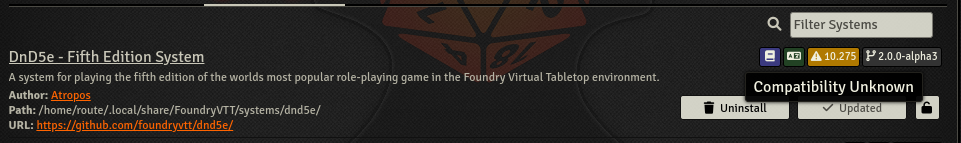 Improve the compatibility tags that are displayed for Worlds to be more ...