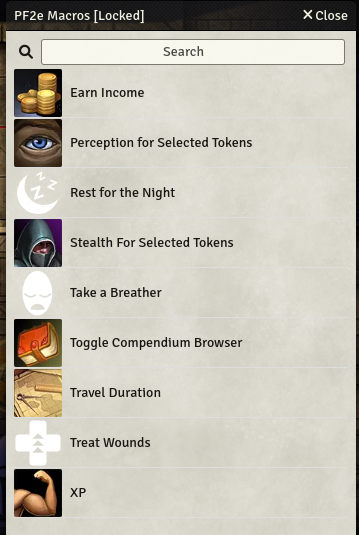 Request for action macros compendium to have respective icons. · Issue #4520 · foundryvtt/pf2e ...