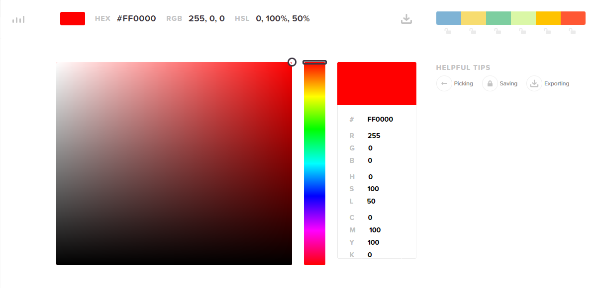 GitHub - Yuna55/Color-Hexes: Color Hexes for different shades and ...
