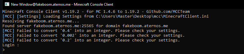 [BUG] AutoFish bug · Issue #2213 · MCCTeam/Minecraft-Console-Client · GitHub