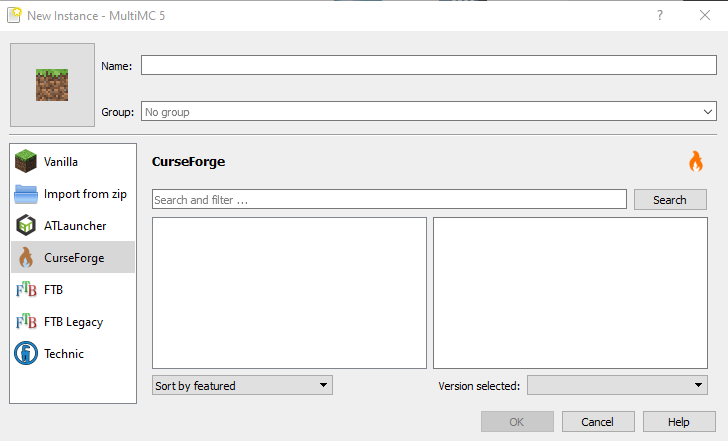 Curse forge modpack search issues · Issue #4746 · MultiMC/Launcher · GitHub
