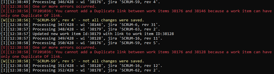 Error Msg One Or More Errors Ocurred · Issue 615 · Solidify Jira Azuredevops Migrator · Github