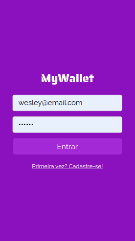GitHub - wesley-franca/MyWallet-back
