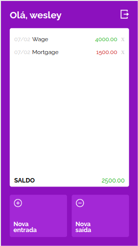 GitHub - wesley-franca/MyWallet-back