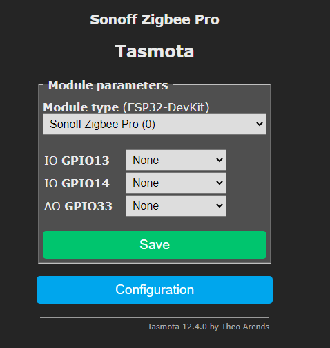 SONOFF Zigbee Bridge Pro (ZBBridge Pro) Router firmware · arendst Tasmota · Discussion #16957 ...