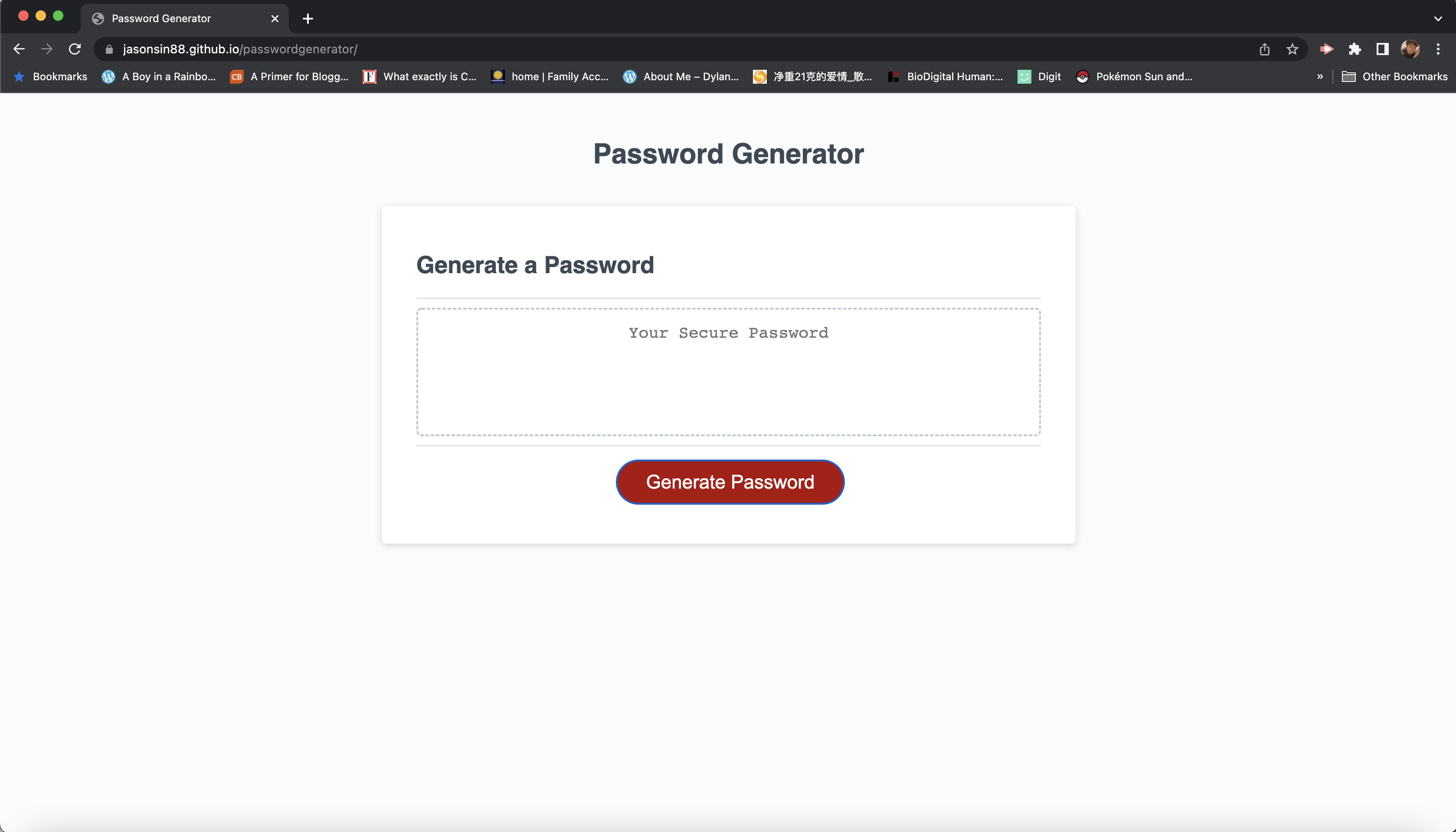 GitHub - jasonsin88/passwordgenerator