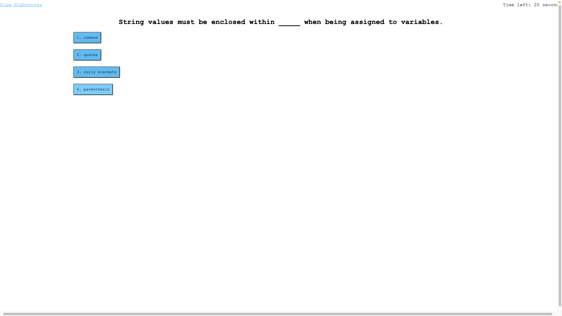 Github Agcpereiracoding Quiz Challenge
