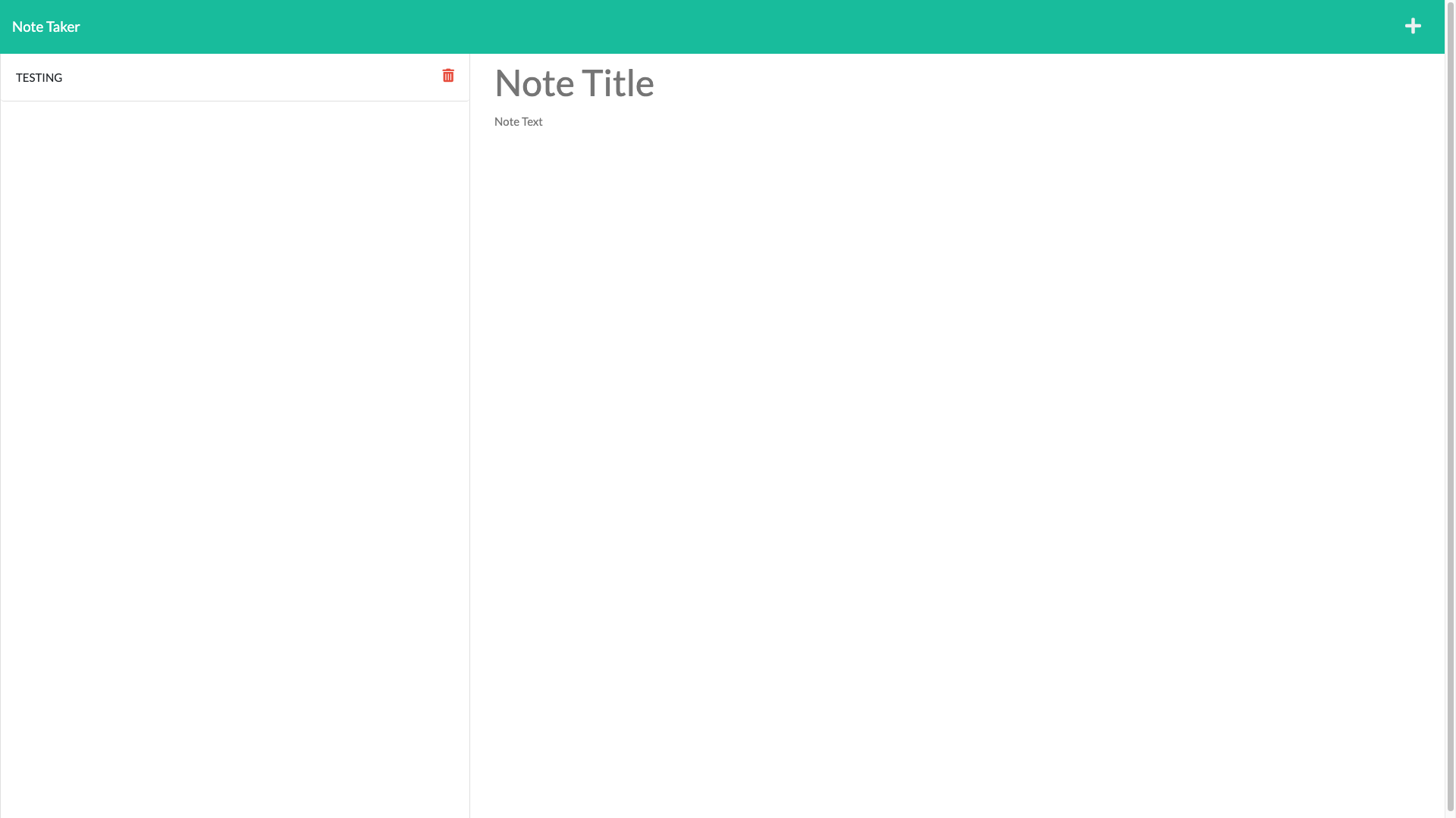 GitHub - AGCPereira/note-taker