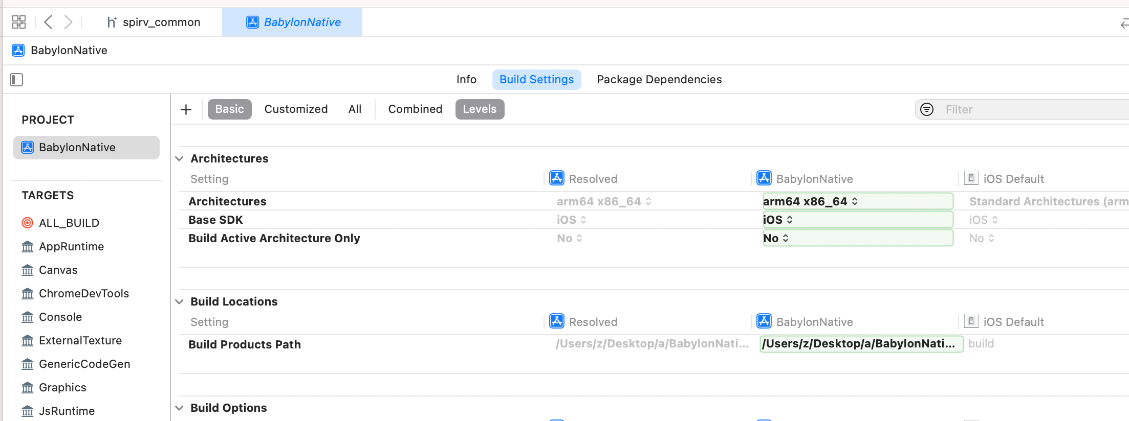 build ios native app on mac(m1 pro) failed · Issue #1268 · BabylonJS/BabylonNative · GitHub