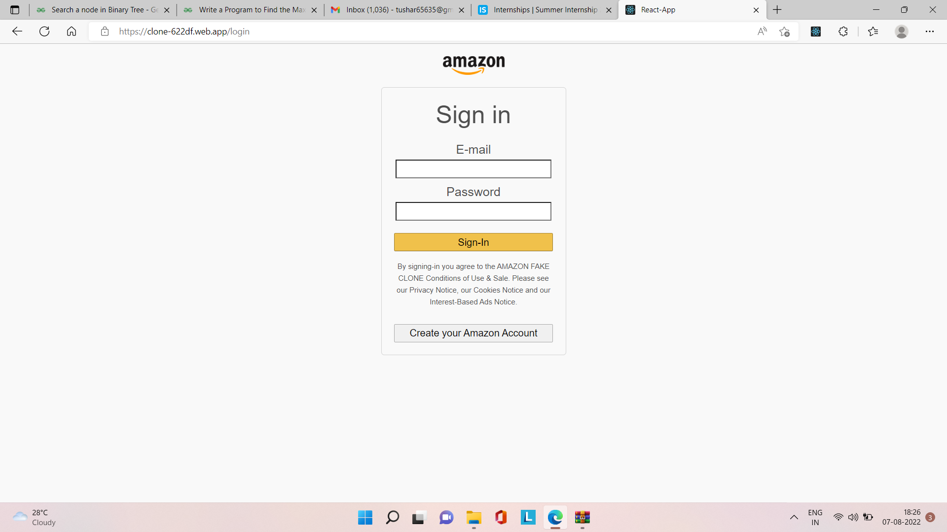 GitHub - tushar-03/Amazon-clone
