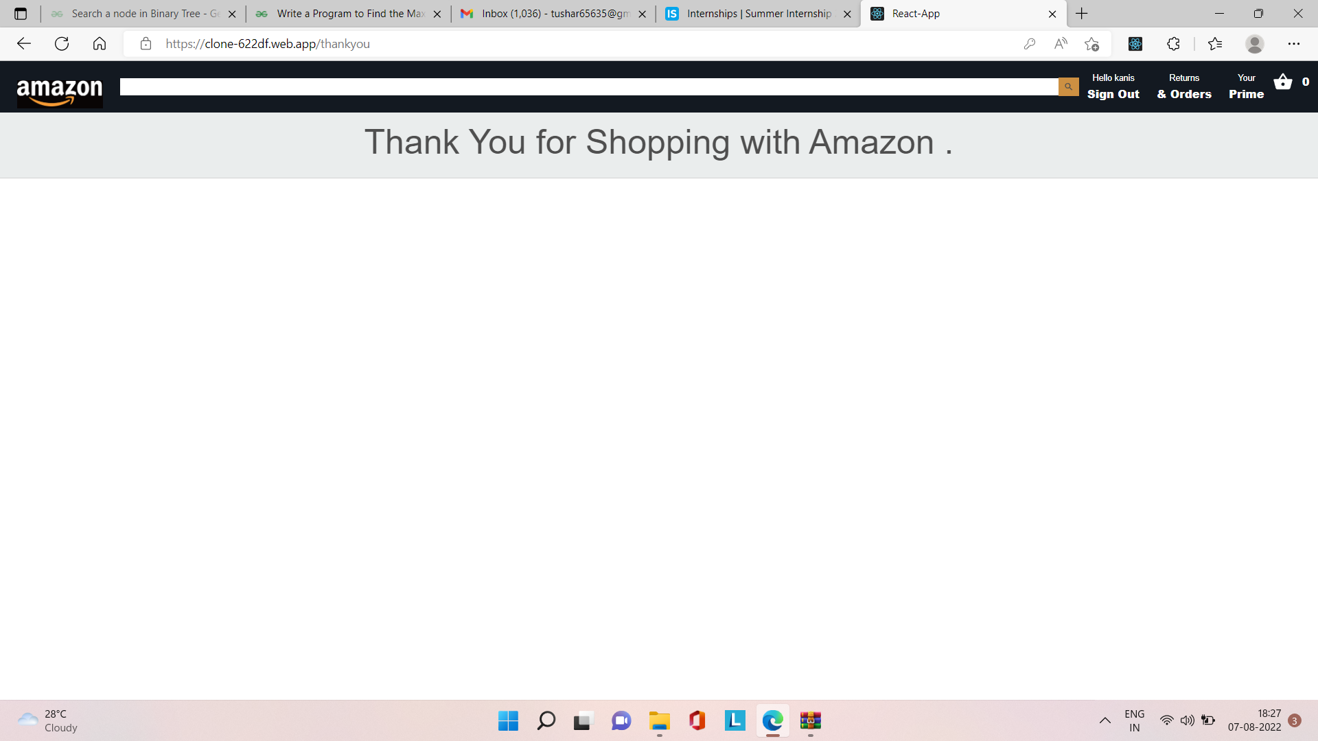 GitHub - tushar-03/Amazon-clone
