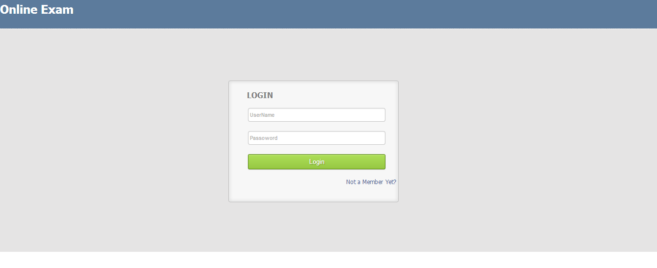 GitHub - chaudhariash26/Online-Exam: Online Examination System is a ...