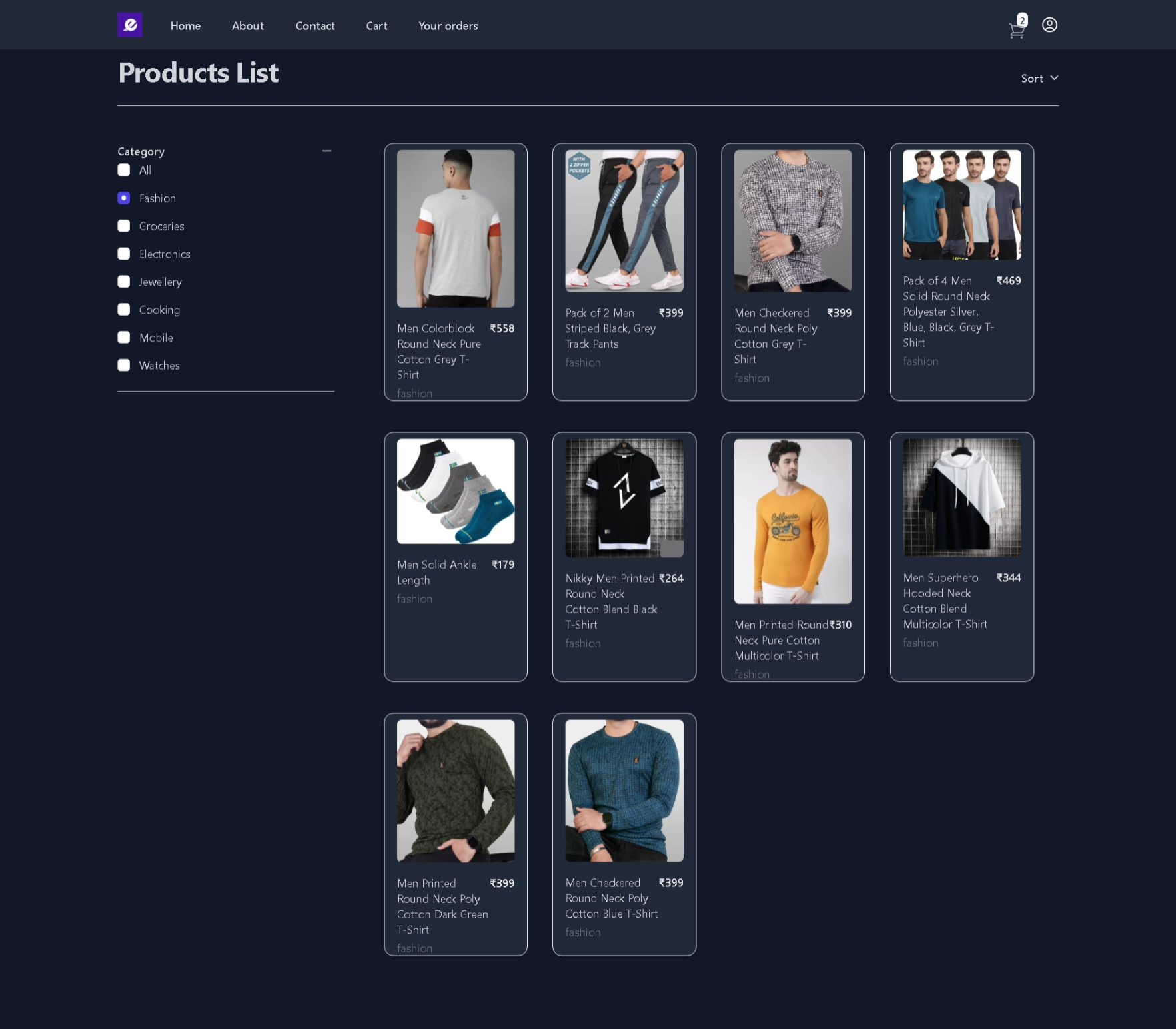 GitHub - Rajesh1951/MERN-Ecommerce: A fully functioning Ecommerce Web application built using ...