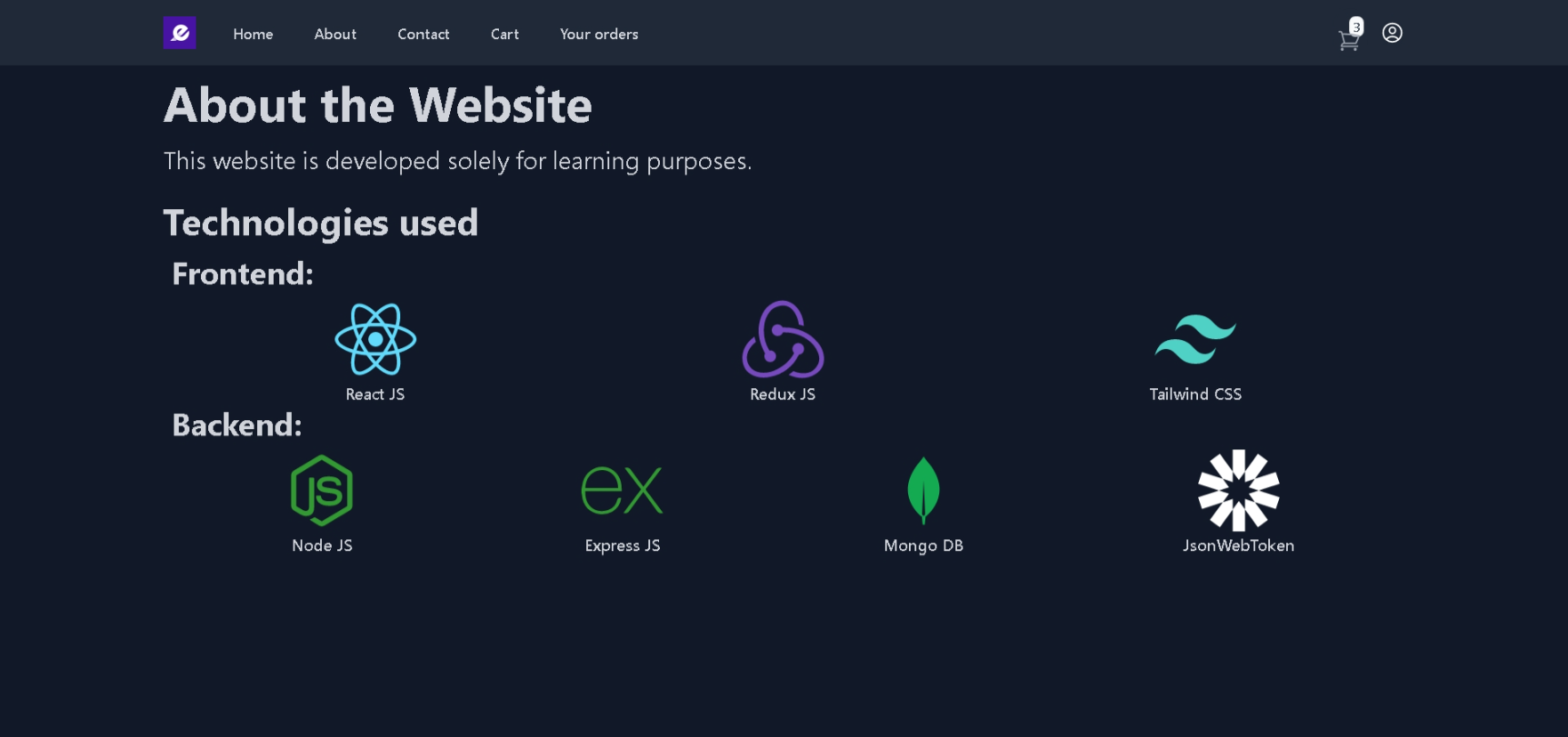 GitHub - Rajesh1951/MERN-Ecommerce: A fully functioning Ecommerce Web application built using ...