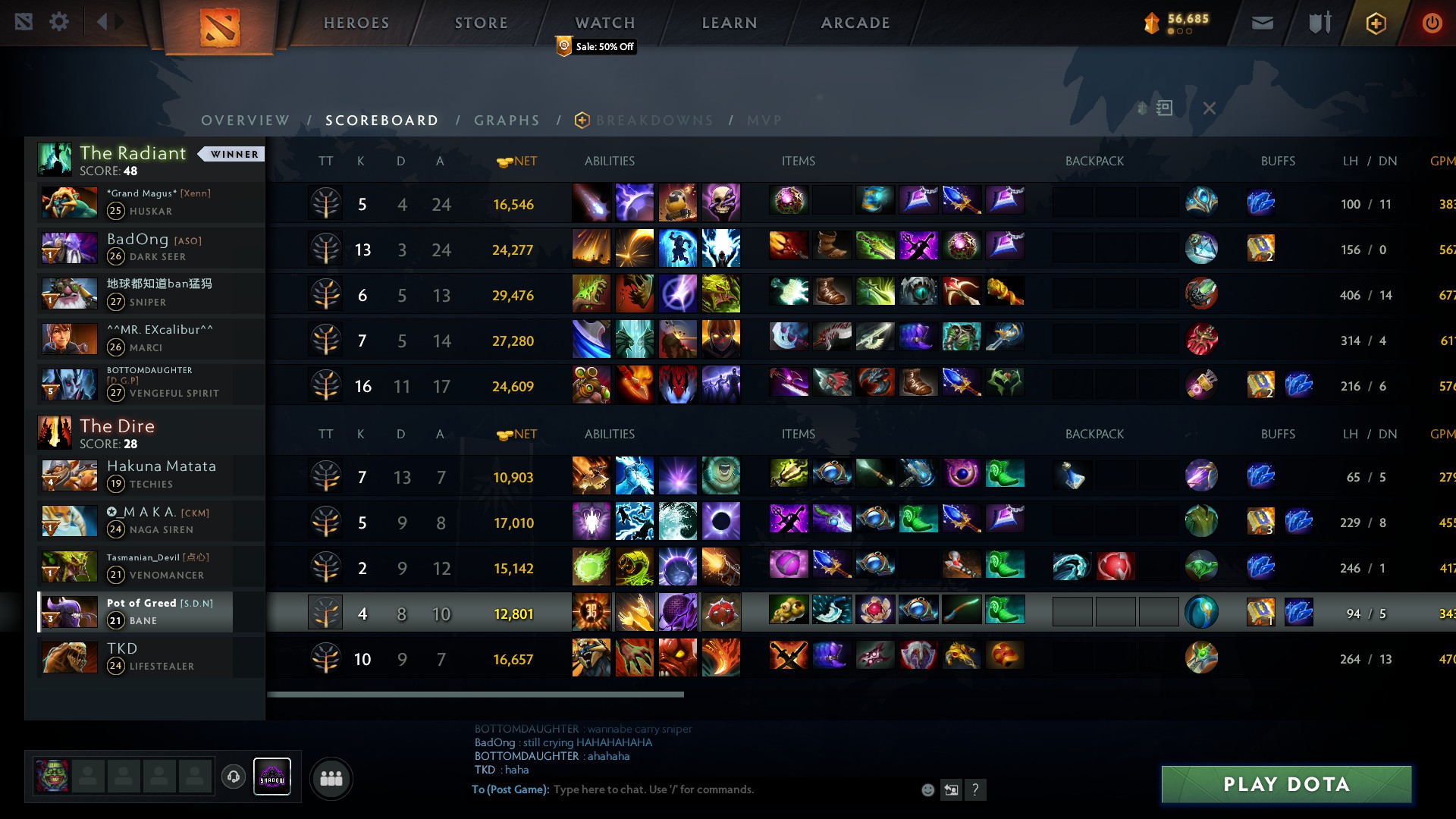 [Ability Draft] Our Enemy Huskar suddenly got 5 abilities · Issue #1944 · ValveSoftware/Dota2 ...