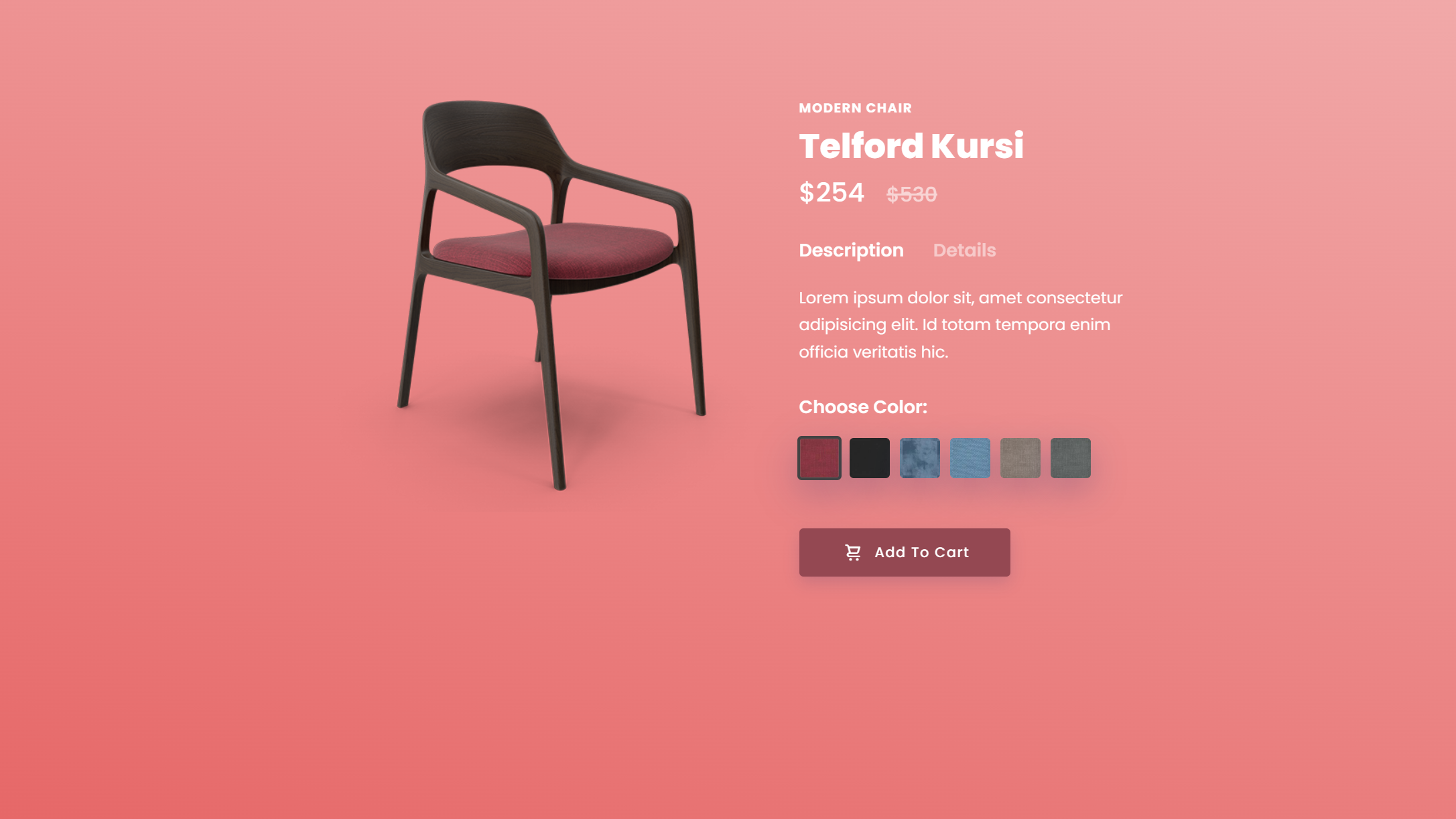 GitHub - indiragothi/Modern-Chair-Card