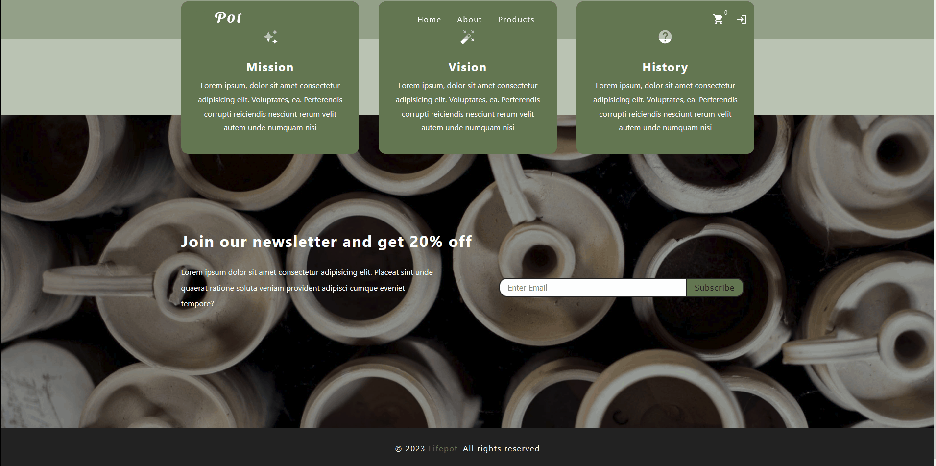 GitHub - Black-Catt/LifePot: Ceramics shop