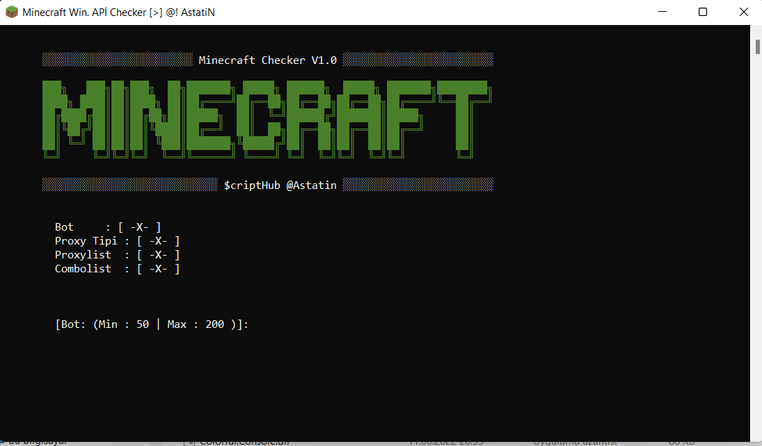 GitHub - ScriptHUBofficial/MinecraftAccountChecker: Minecraft Account Checker By $cr!pt HUB