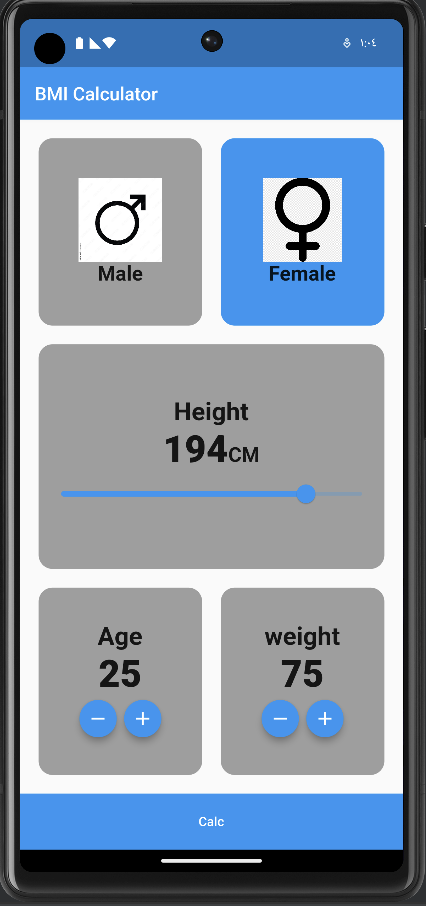 GitHub - ahmedmmrabiee/BMI-Calculator-Flutter