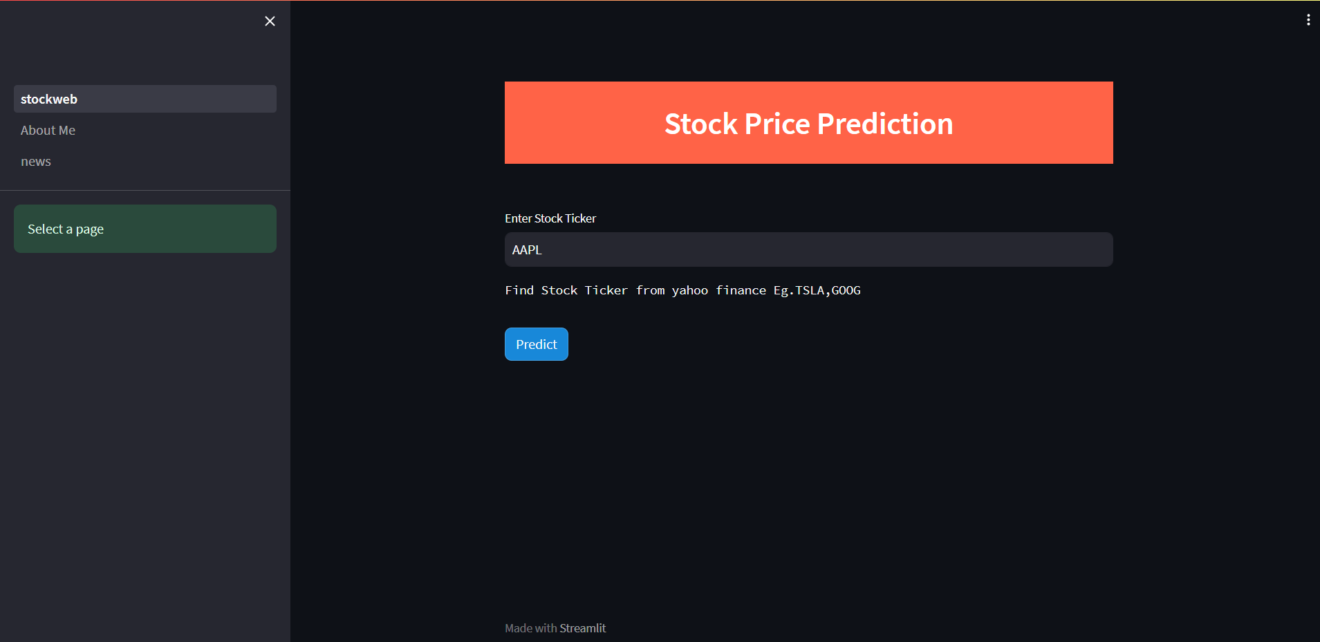 GitHub - Harshkate2124/Stock-Market-Prediction