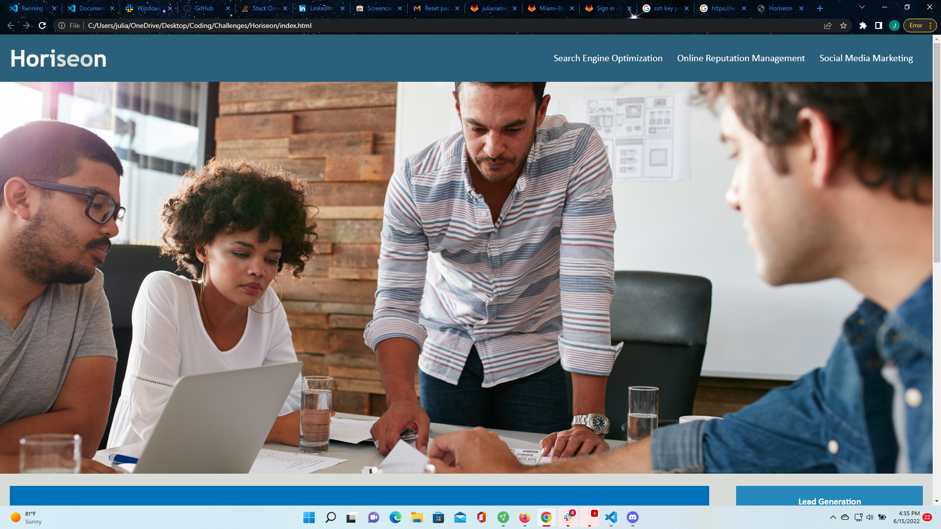 GitHub - Julian-GitHub1/Horiseon