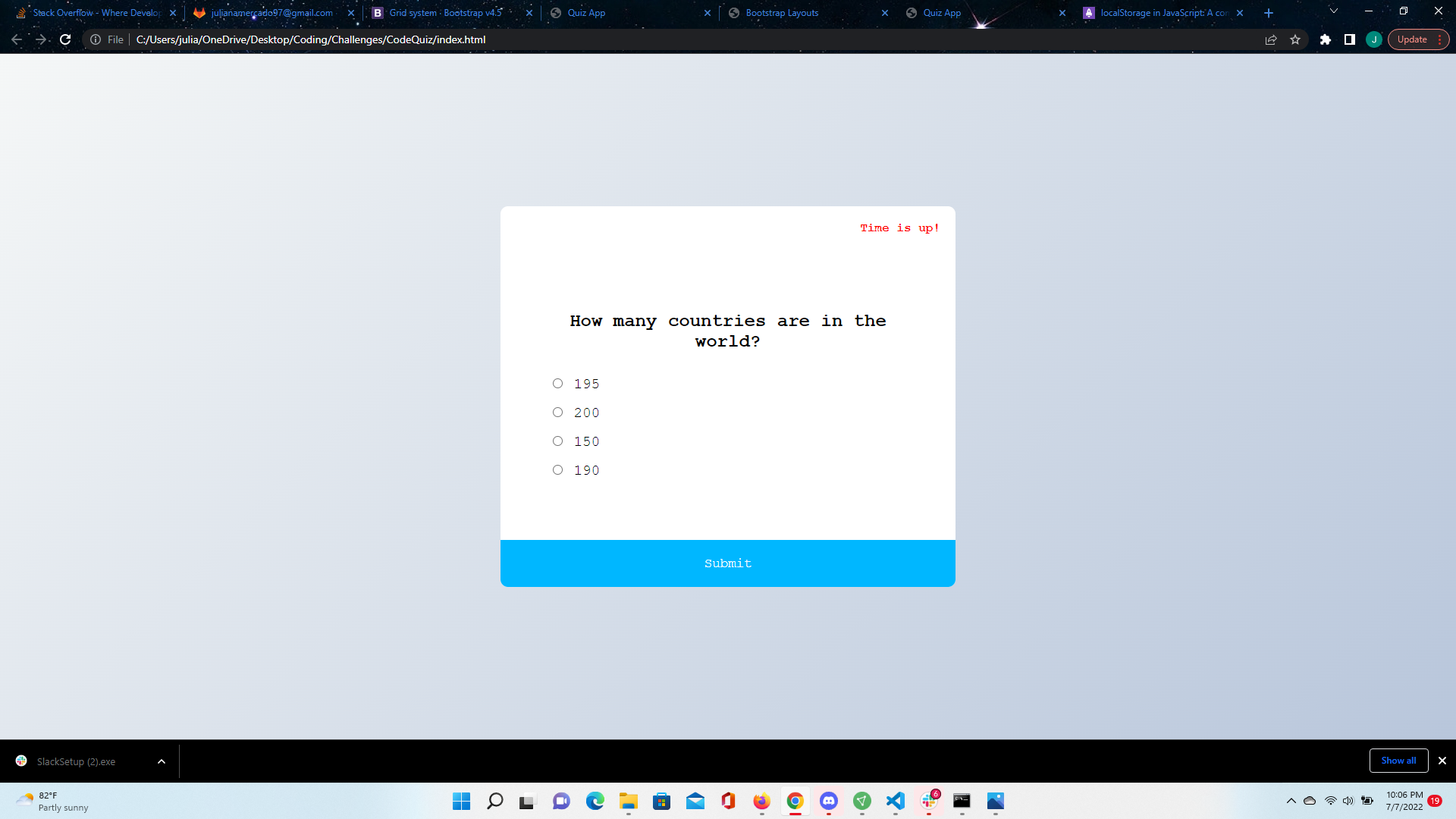 GitHub - Julian-GitHub1/CodeQuiz