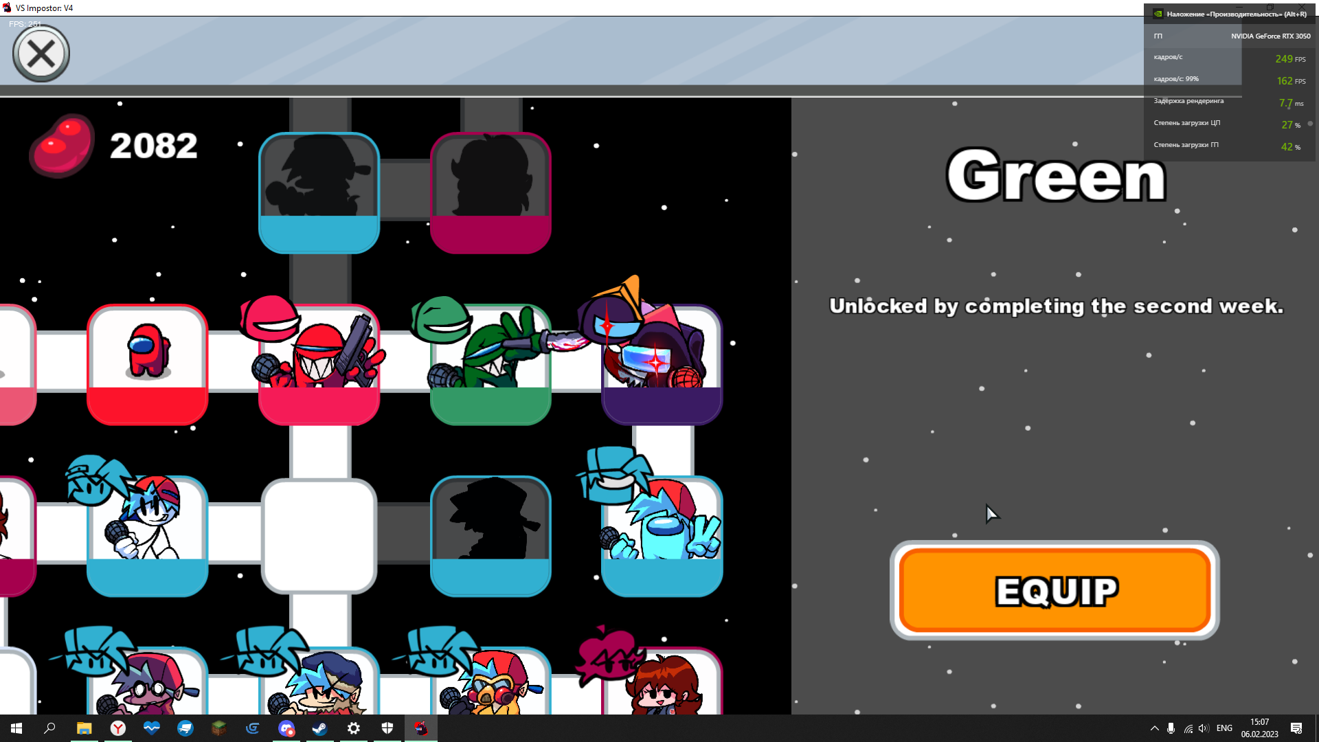 The problem with the equipment of the characters · Issue #87 · Clowfoe/IMPOSTOR-UPDATE · GitHub