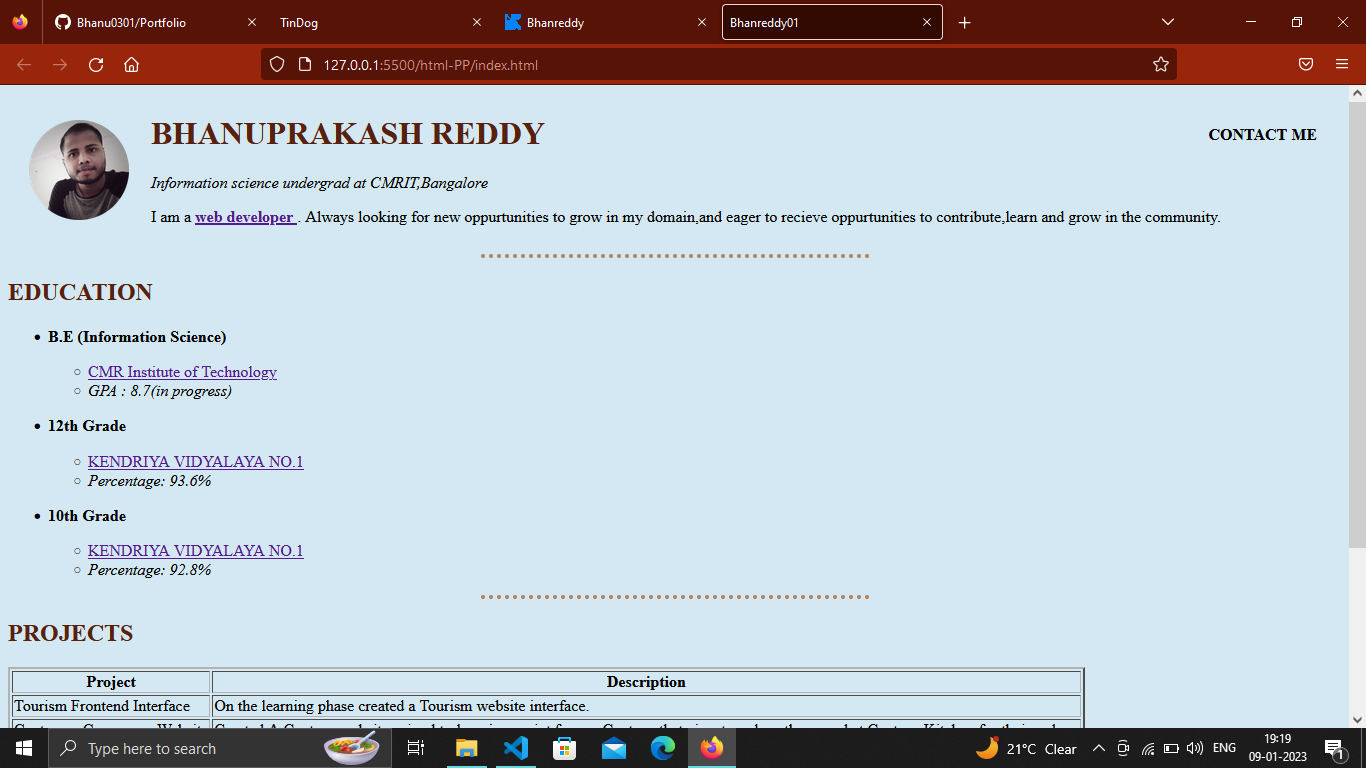GitHub - Bhanu0301/Basic_portfolio