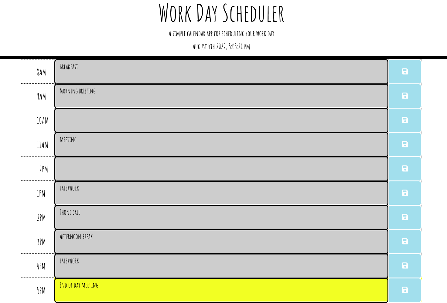 GitHub - jonacko/always-on-time: A simple scheduling app to plan your ...