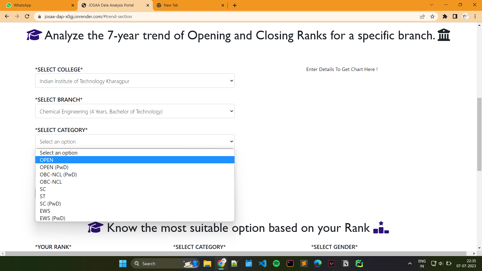 GitHub - Haribhajank/JOSAA_DAP