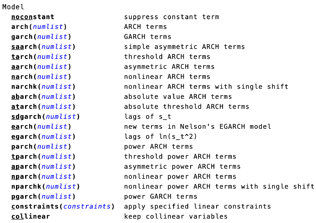 Stata/Manual de Stata/Modelos de Series de tiempo/8_ARCH y GARCH.md at main · EconPUCP/Stata ...