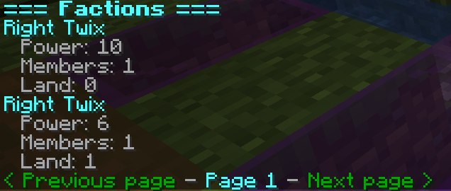 Two factions can share the same name. · Issue #1706 · Dans-Plugins/Medieval-Factions · GitHub